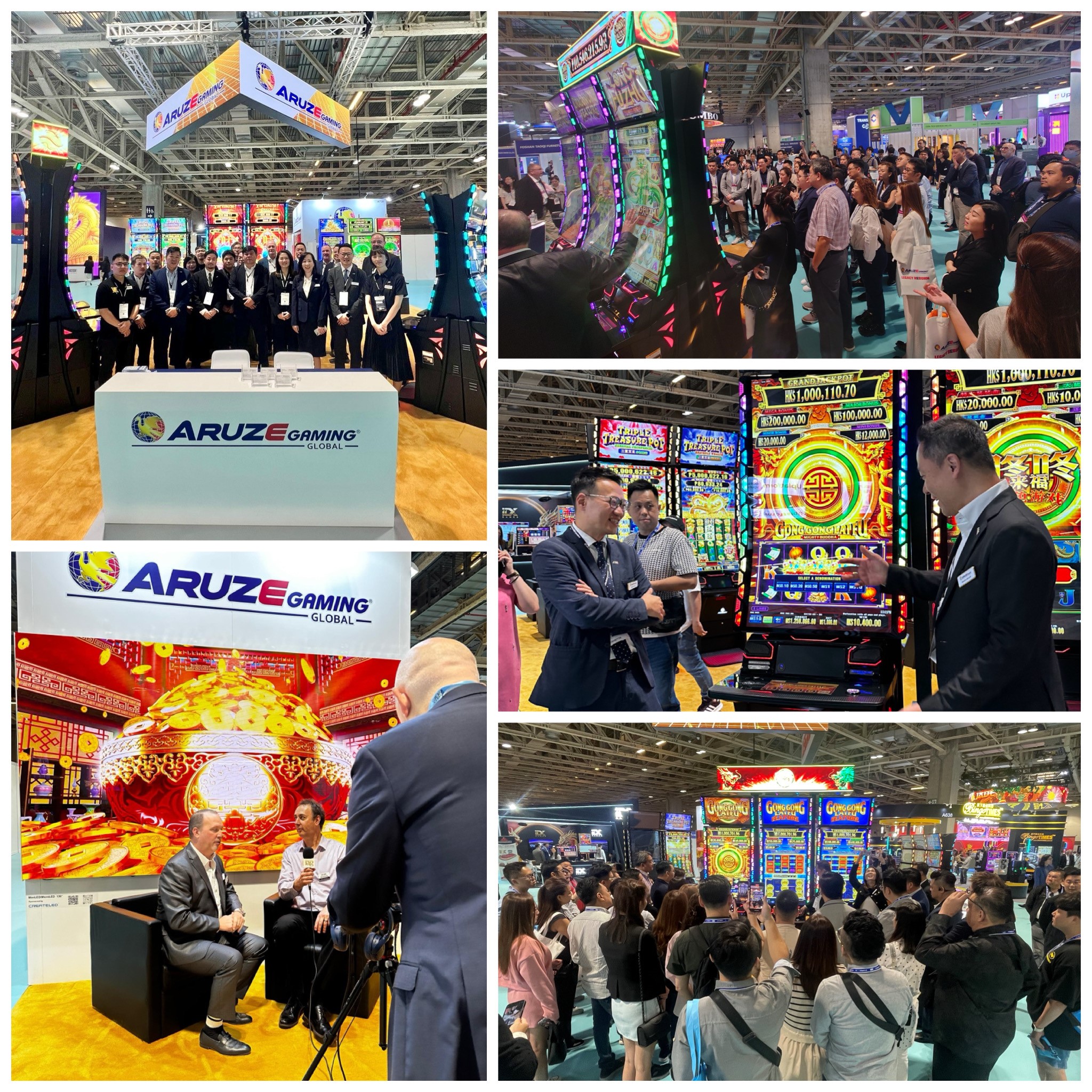 2024 Global Gaming Expo (G2E) Asia - Macau - Aruze Gaming